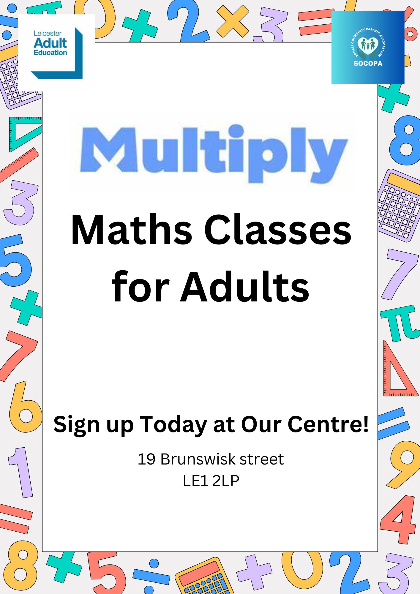 Unlock Your Potential with Our Free Maths Classes for Adults!